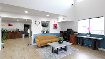 Sala de estar do lobby