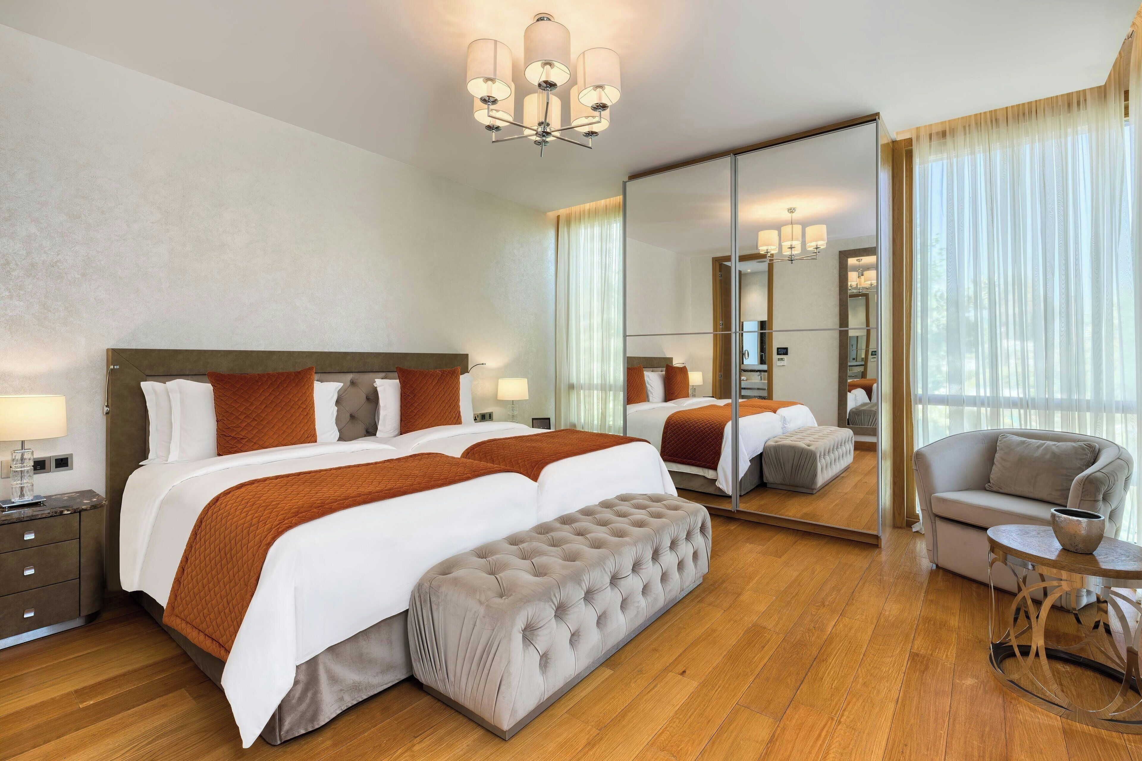 Vila, 3 quartos, vista para o jardim (Balcony) | Roupas de cama premium, frigobar, cofres nos quartos, escrivaninha