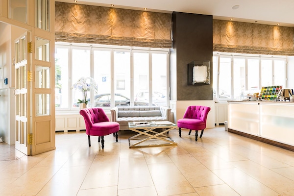 Sala de estar do lobby