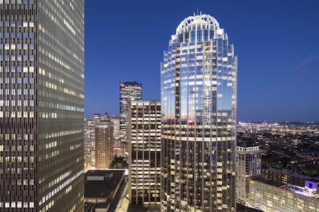 Vista para a cidade. Sheraton Boston, a Marriott Hotel