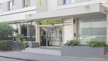 Entrada do alojamento