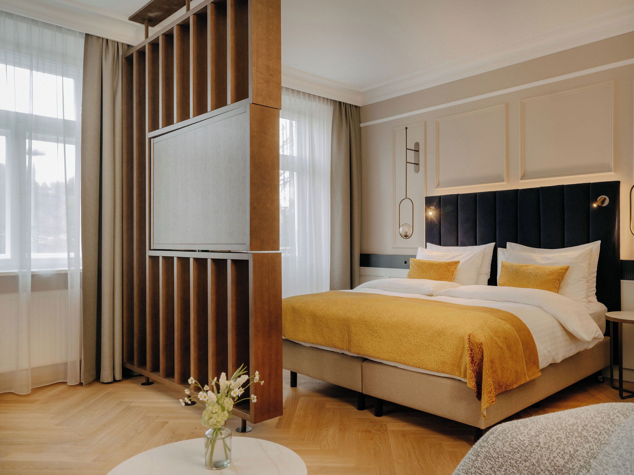Palais-Suite | Roupa hipoalergénica, minibar, cofre no quarto, Wi-fi grátis 