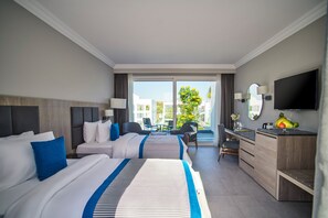 Roupa de alta qualidade, minibar, cofre no quarto, secretária 