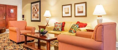 Sala de estar do lobby