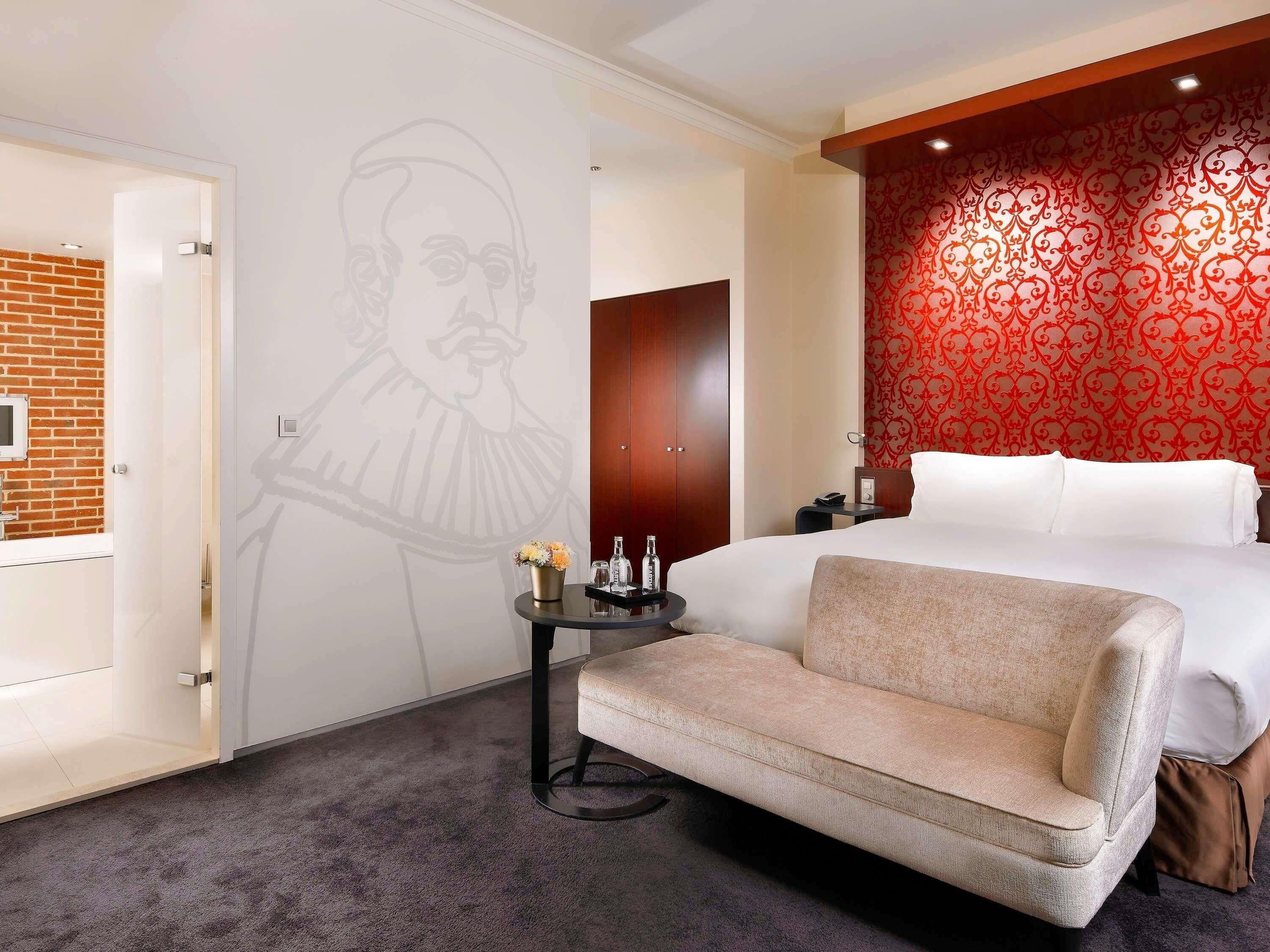 Suite, 1 cama king-size | 1 quarto, lençóis de algodão egípcio, roupa de alta qualidade 