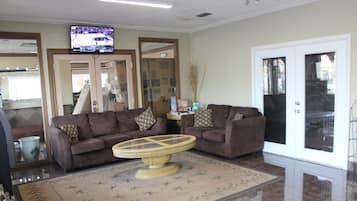 Sala de estar do lobby