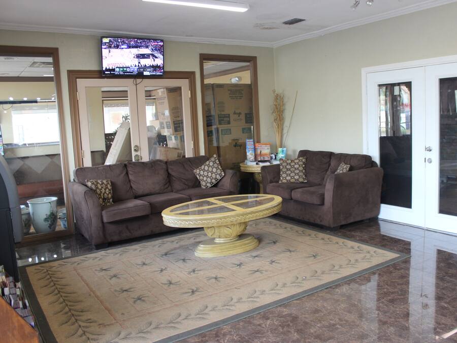 Sala de estar do lobby