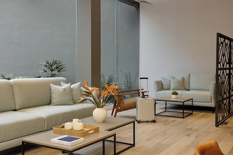 Sala de estar do lobby