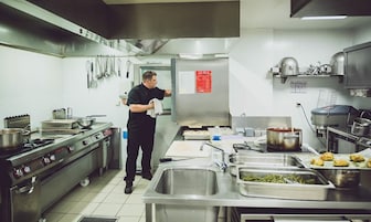 Café da manhã, almoço e jantar