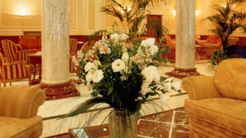 Sala de estar do lobby