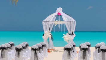Área externa para casamento
