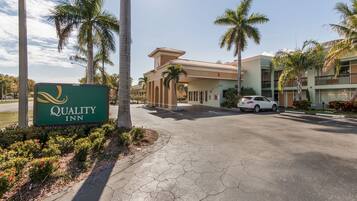 Entrada do alojamento