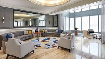 Sala de estar do lobby