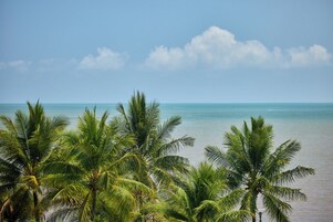 Quarto Premium, 2 camas de casal | Vista da varanda