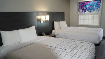 Quarto, 2 camas de casal, não fumadores | Roupa de alta qualidade, camas de colchão pillowtop