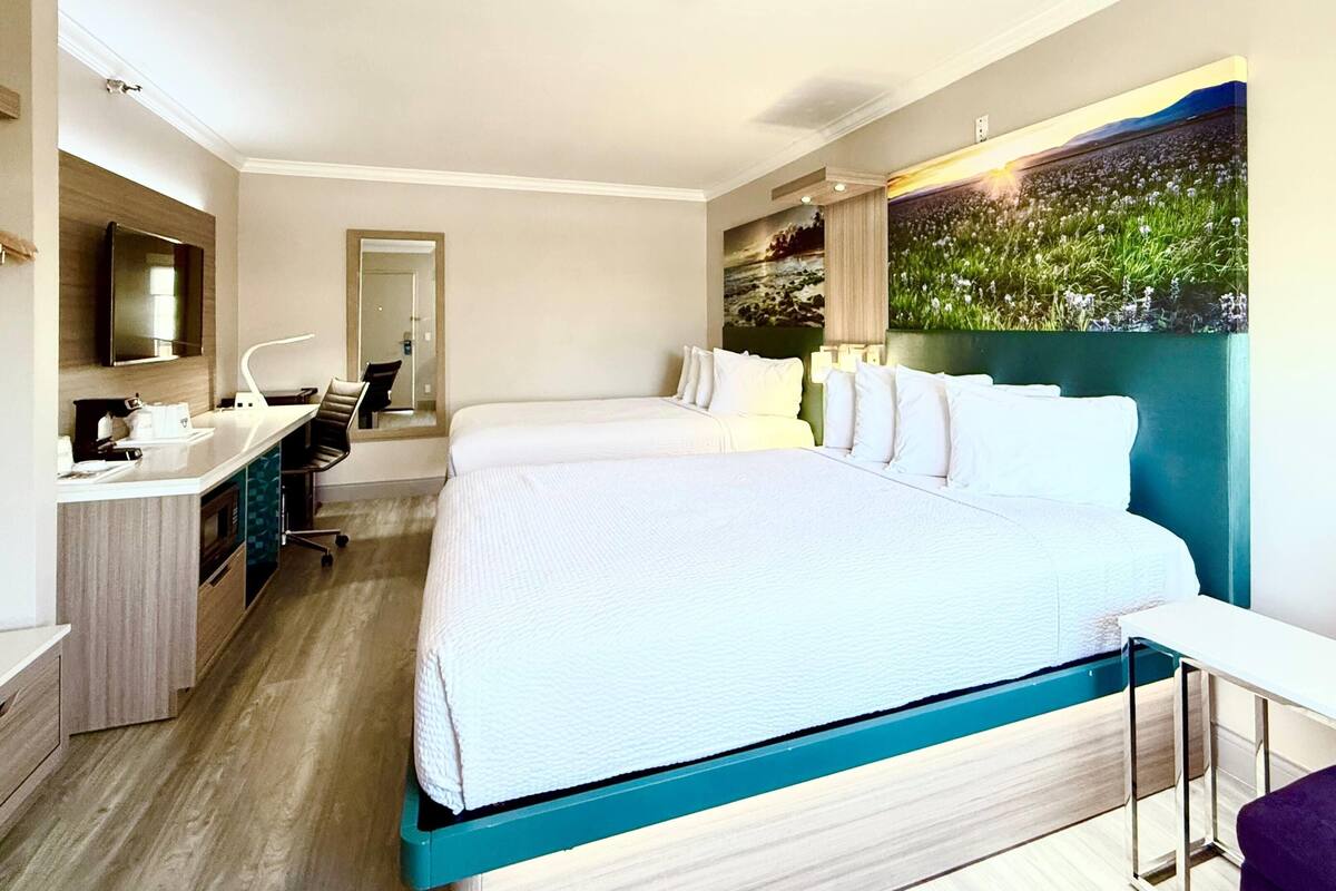 Quarto Standard, 2 camas queen-size | Ferro/tábua de engomar, berços/camas para crianças grátis 