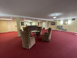 Sala de estar do lobby