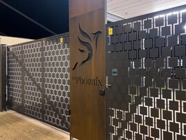 Entrada do alojamento