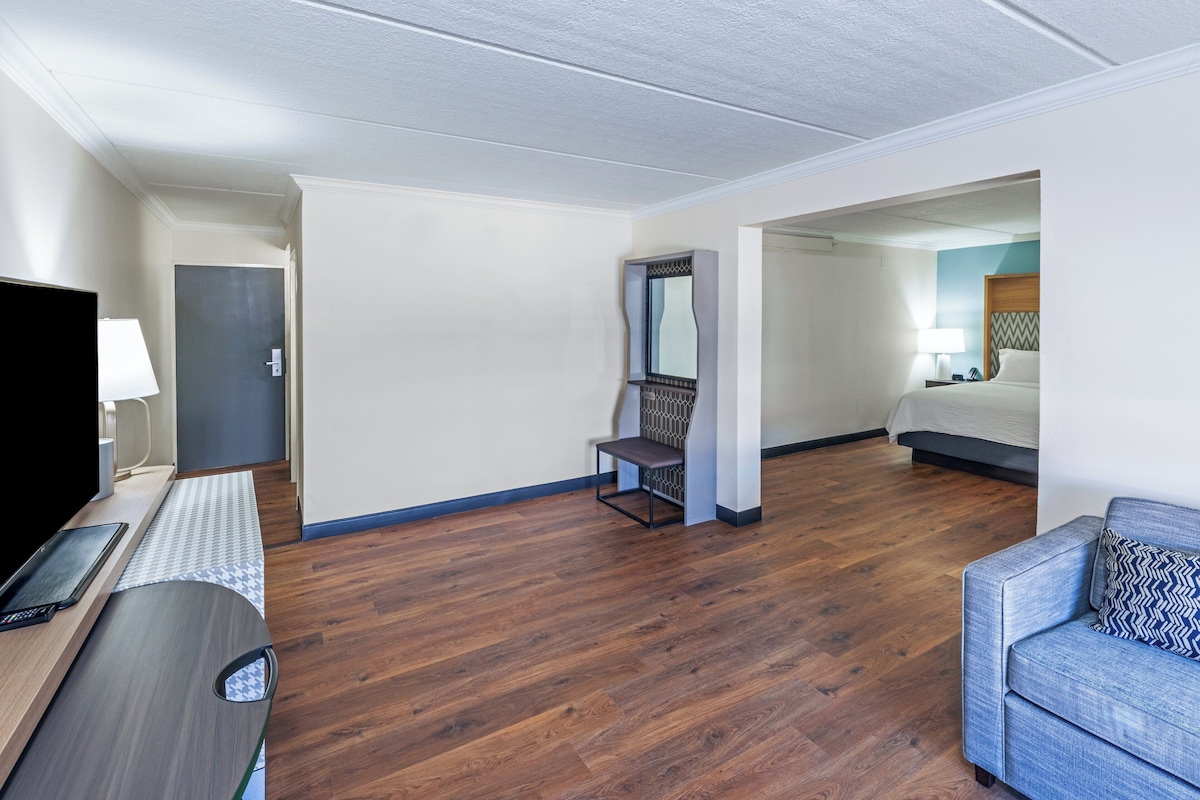Suite, 1 cama king-size | Roupa de alta qualidade, edredões de penas 