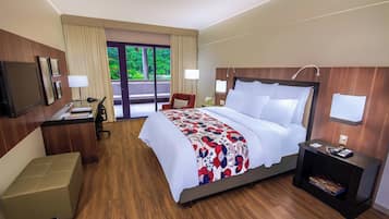 1 quarto, roupas de cama premium, frigobar, cofres nos quartos