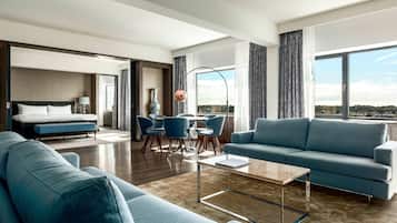 Suíte presidencial, 1 cama King | 1 quarto, frigobar, cofres nos quartos, escrivaninha