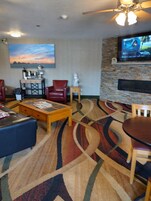 Sala de estar do lobby