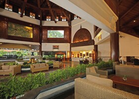 Sala de estar do lobby