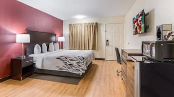Quarto Superior, 1 cama king-size, acessível (Smoke Free) | 1 quarto, secretária, secretária adequada para computadores portáteis