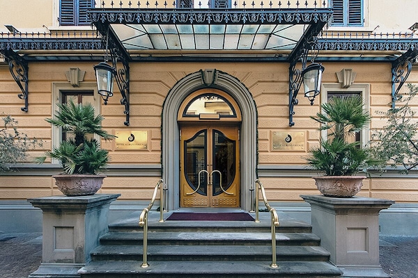 Entrada do alojamento