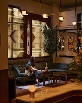 Sala de estar do lobby