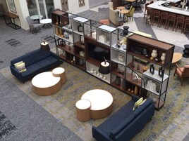 Sala de estar do lobby