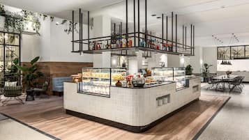 Pequeno-almoço tipo buffet diário mediante uma taxa