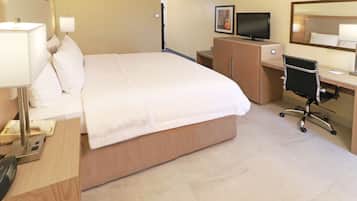 Roupa de alta qualidade, minibar, ferro/tábua de engomar