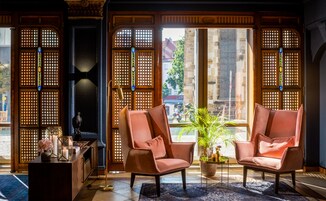 Sala de estar do lobby