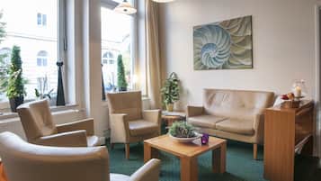 Sala de estar do lobby