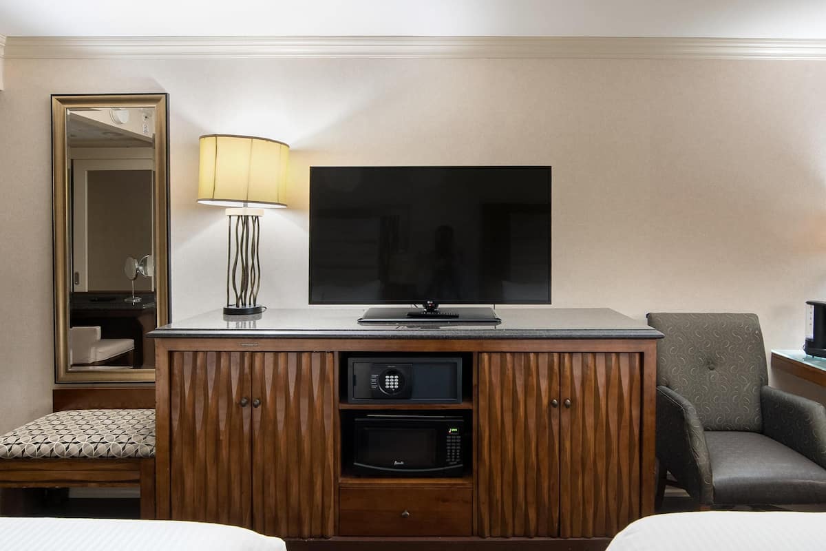 Quarto Standard, 2 camas queen-size, não fumadores, frigorífico | Cofre no quarto, secretária