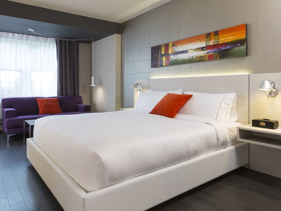 Quarto superior, 1 cama King | Roupas de cama de algodão egípcio, roupas de cama premium