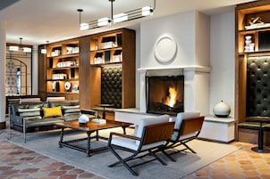 Sala de estar do lobby