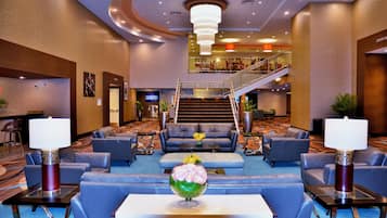 Sala de estar do lobby