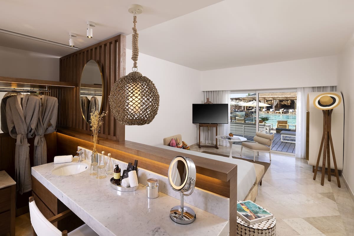 Superior ME+ with Pool Access | 1 quarto, lençóis de algodão egípcio, roupa de alta qualidade