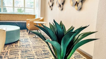 Sala de estar do lobby