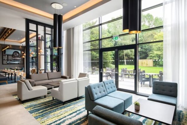 Sala de estar do lobby