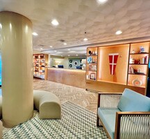 Sala de estar do lobby