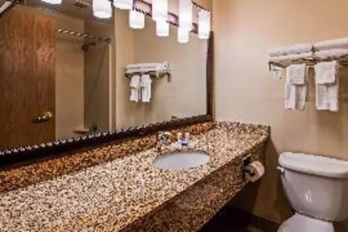 Casa de banho | Artigos de higiene pessoal grátis, um secador de cabelo