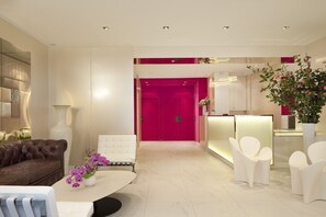 Sala de estar do lobby