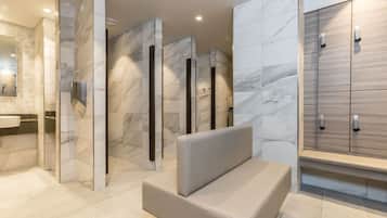 Sala(s) para tratamentos a casais, sauna, banheira de hidromassagem