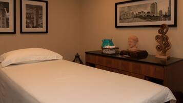 Tratamentos corporais, massagens de pedras quentes