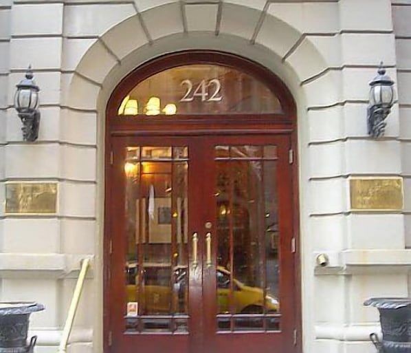 Entrada do alojamento