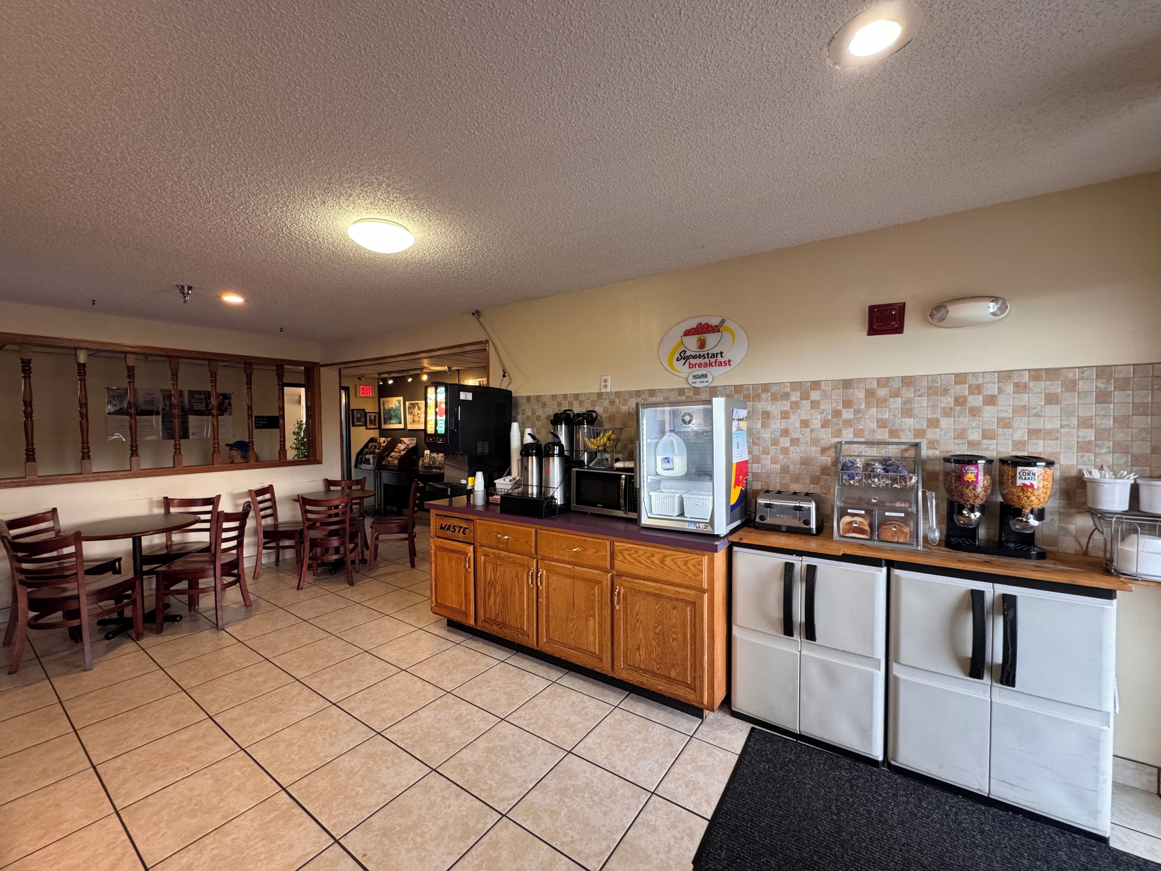 Café da manhã continental grátis todos os dias