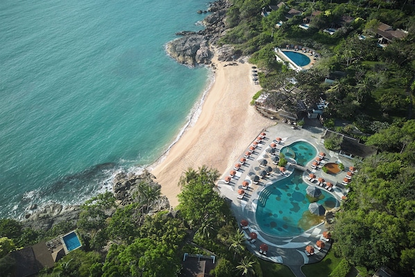 Quarto, vista para o mar (Hillside) | Vista para a praia ou o mar